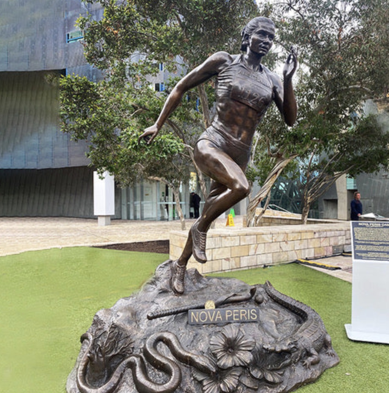 Nova Peris in Melbourne, VIC