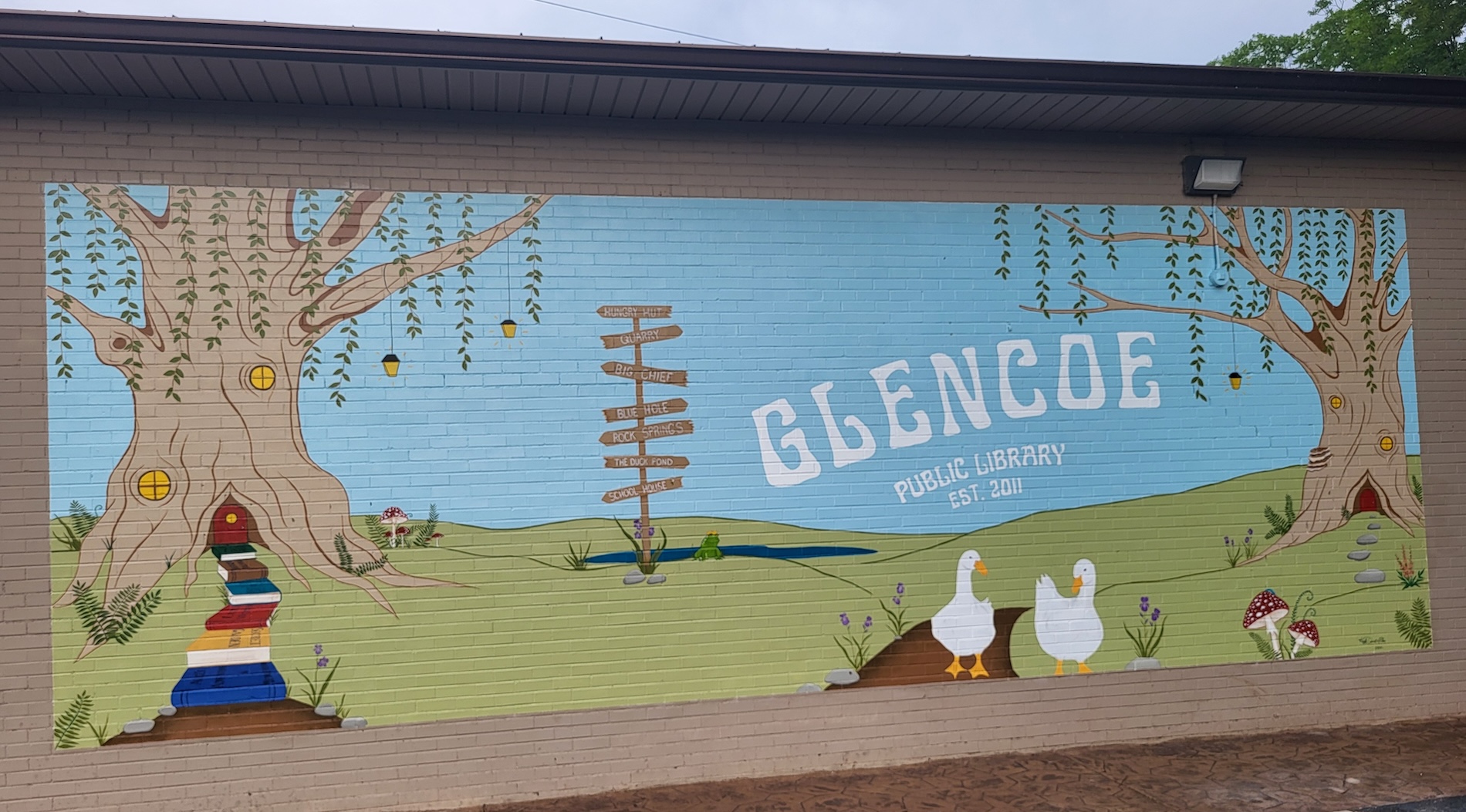 Storybook Town of Glencoe in Glencoe, AL
