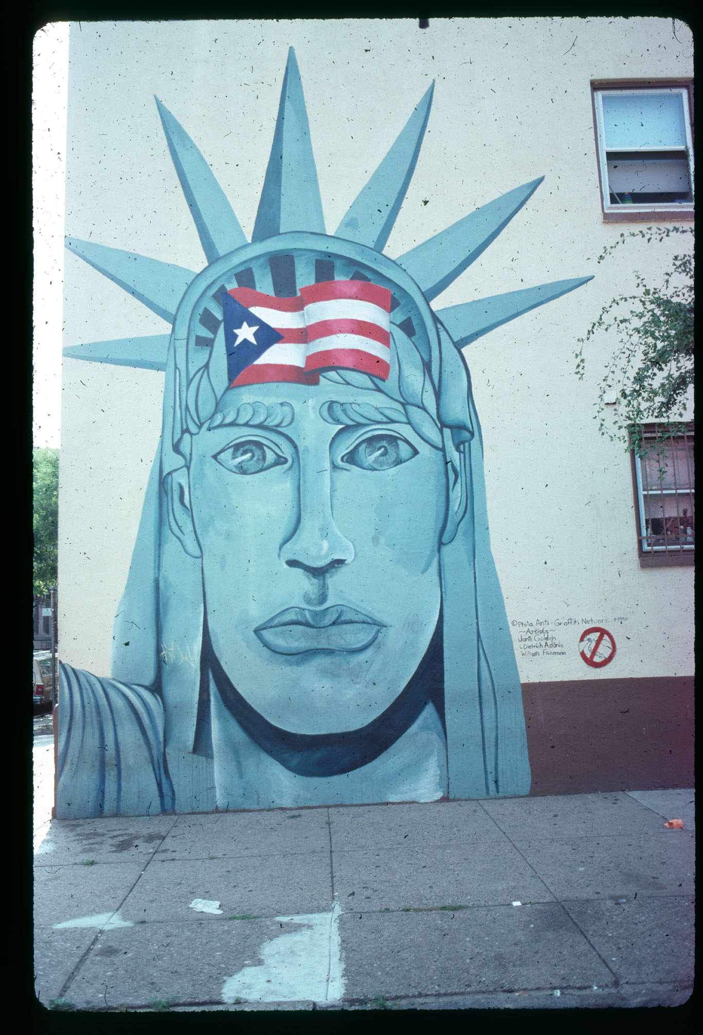 Puerto Rican Statue of Liberty in Philadelphia, PA