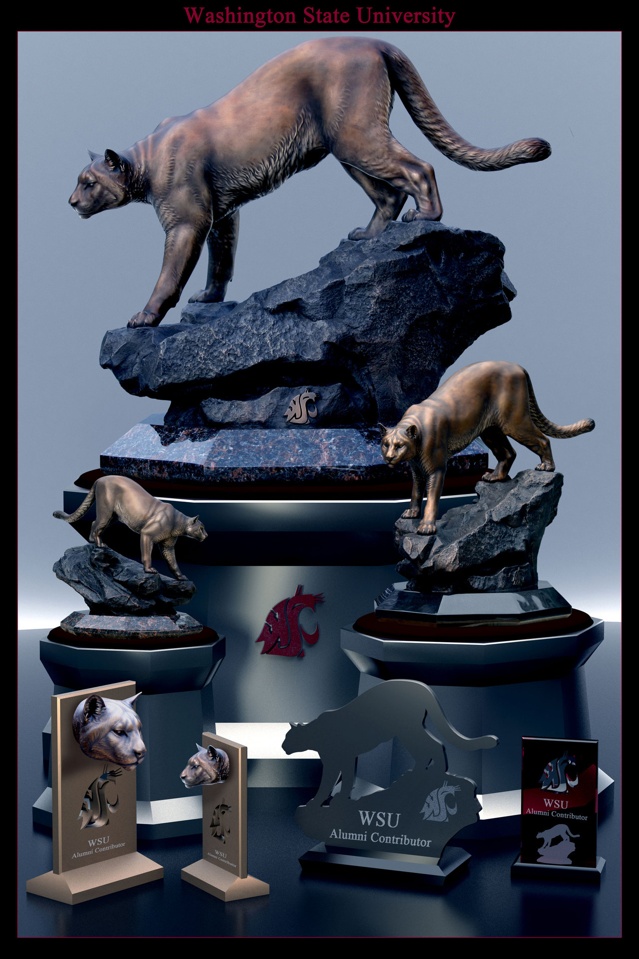 Cougar Pride in Pullman, WA