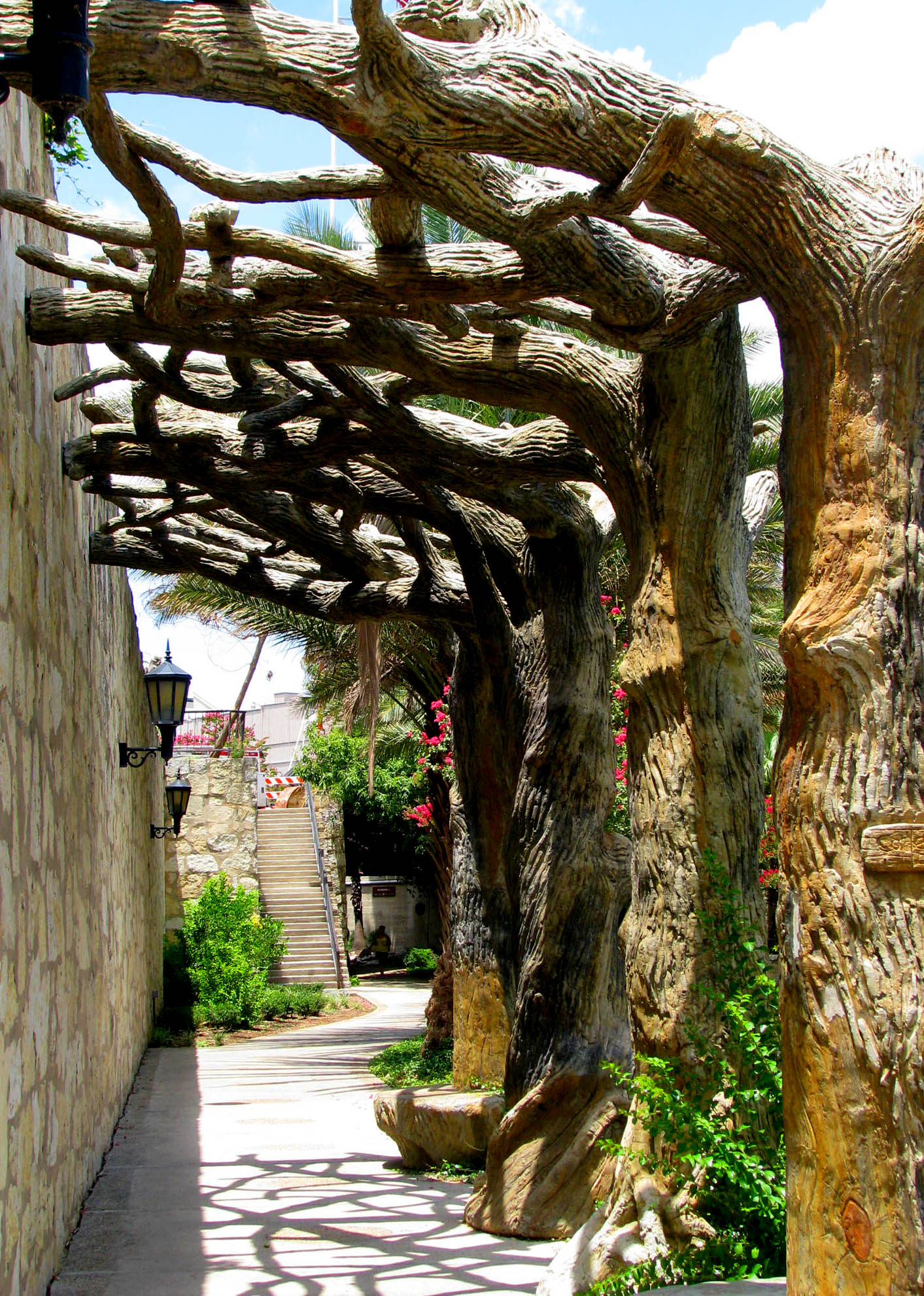 Concrete Trellis in San Antonio, TX