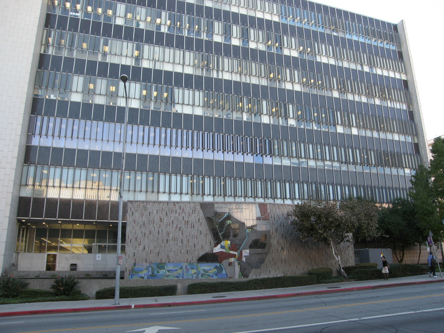 Topographical Map in Los Angeles, CA