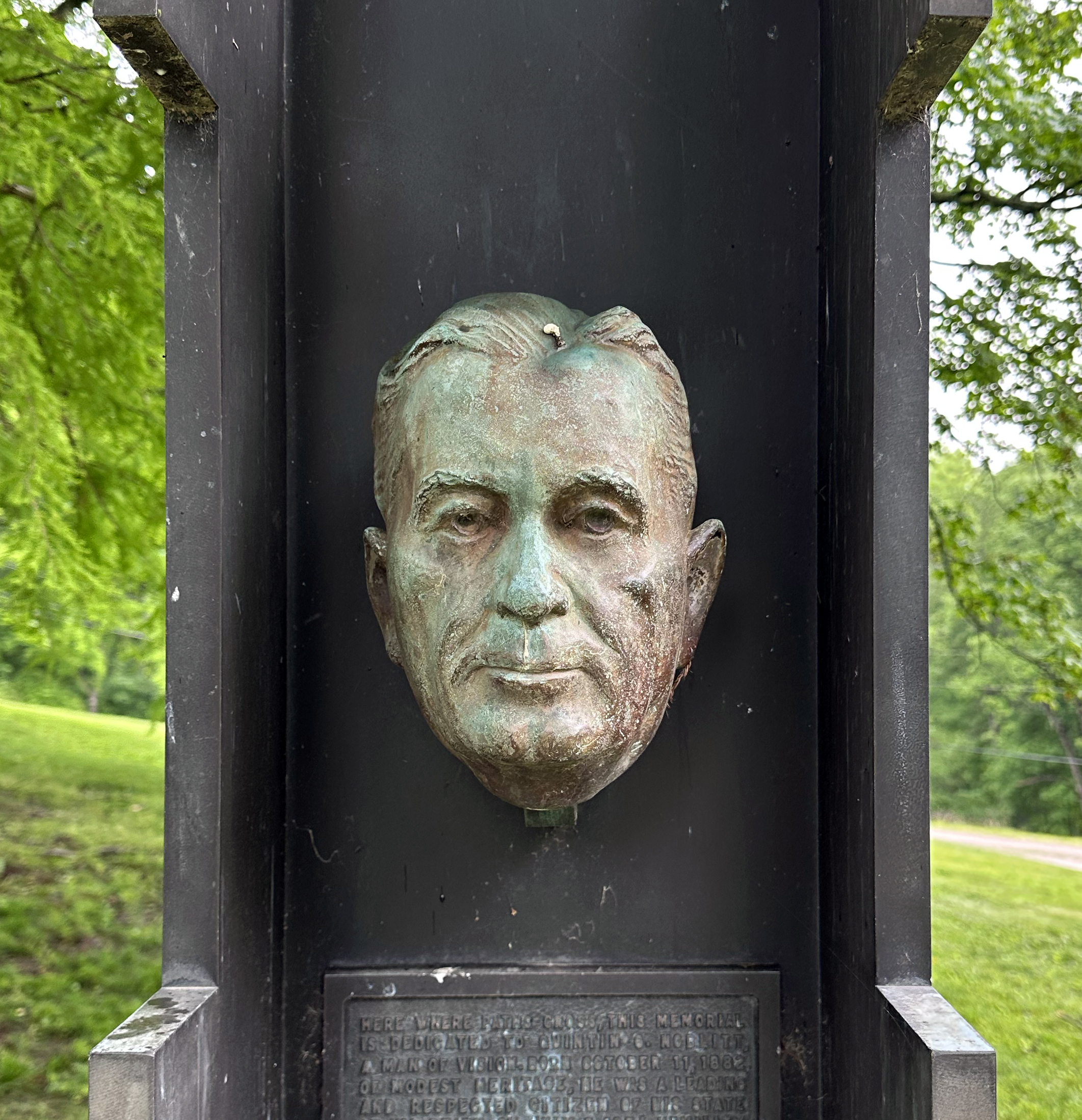 Quintin G. Noblitt Memorial in Columbus, IN