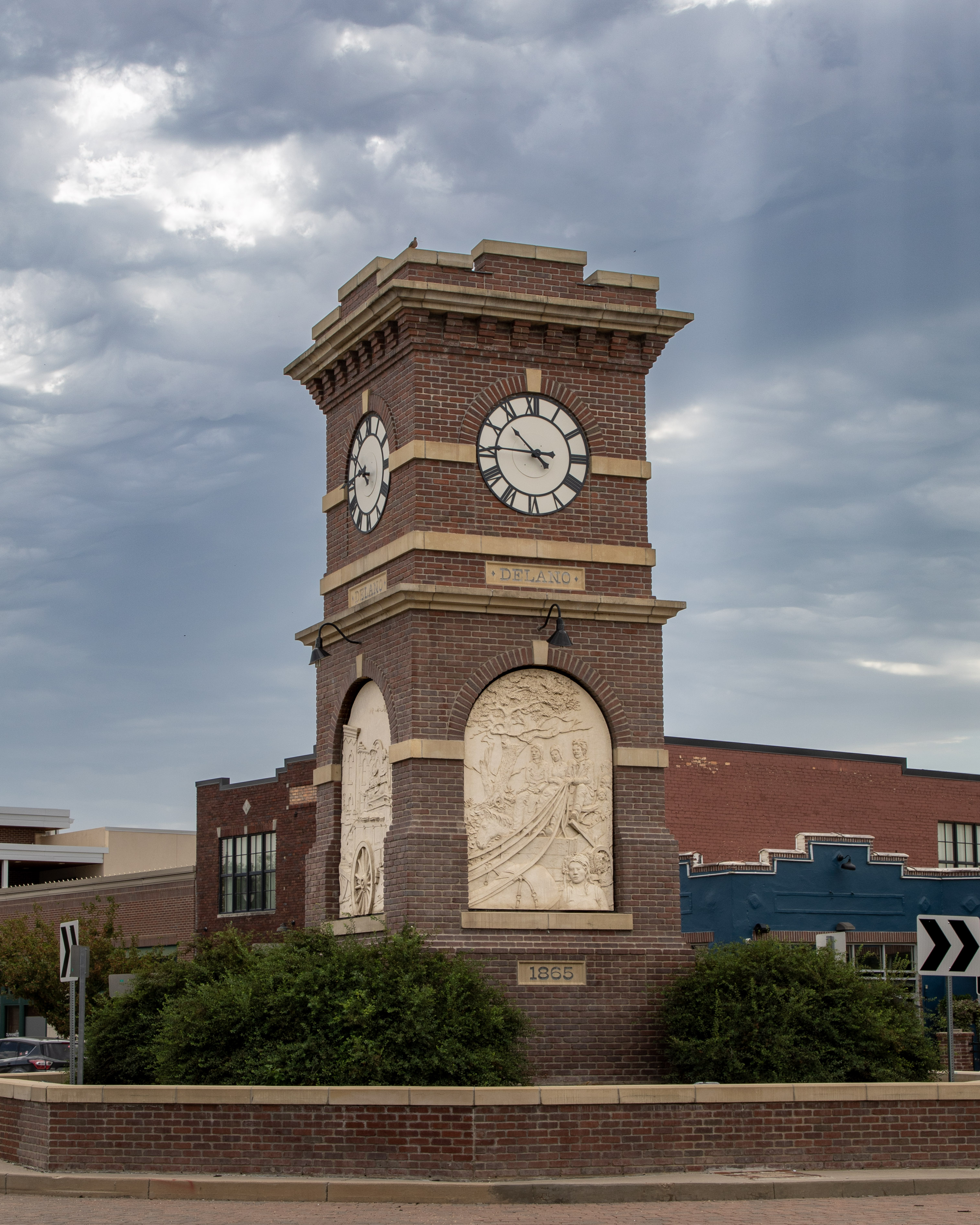 Delano Clock Tower in Wichita, KS