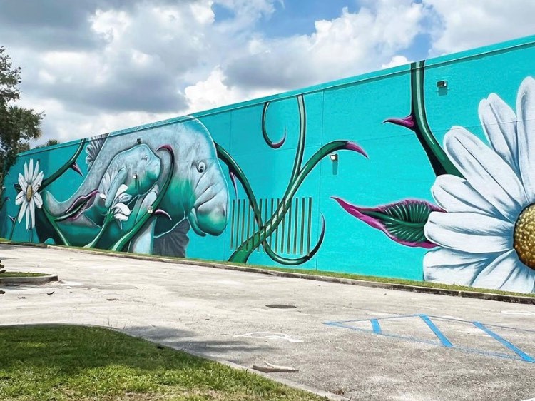 Ivan Roque Mural in Hollywood, FL