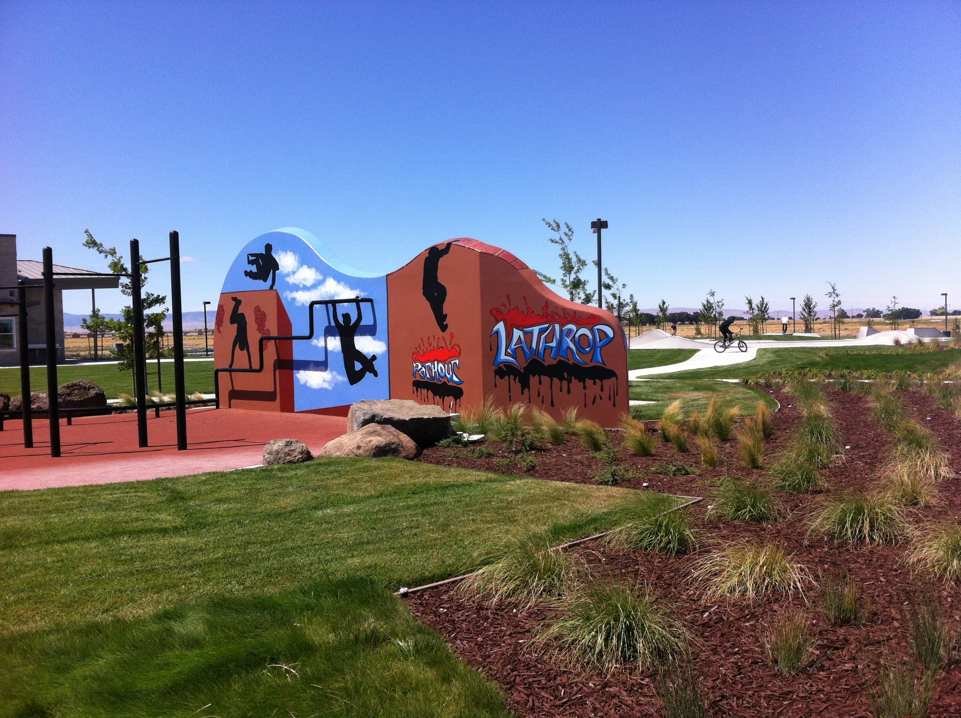 Lathrop CA Skatepark and Parkour Course in Lathrop, CA