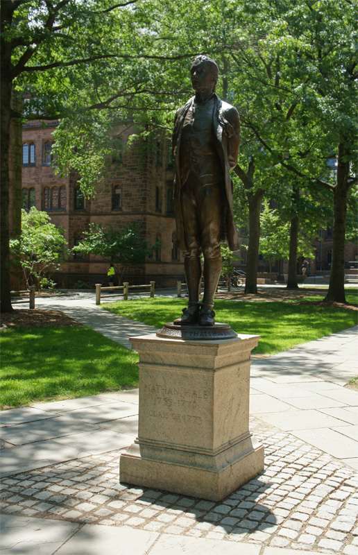 Nathan Hale in New Haven, CT
