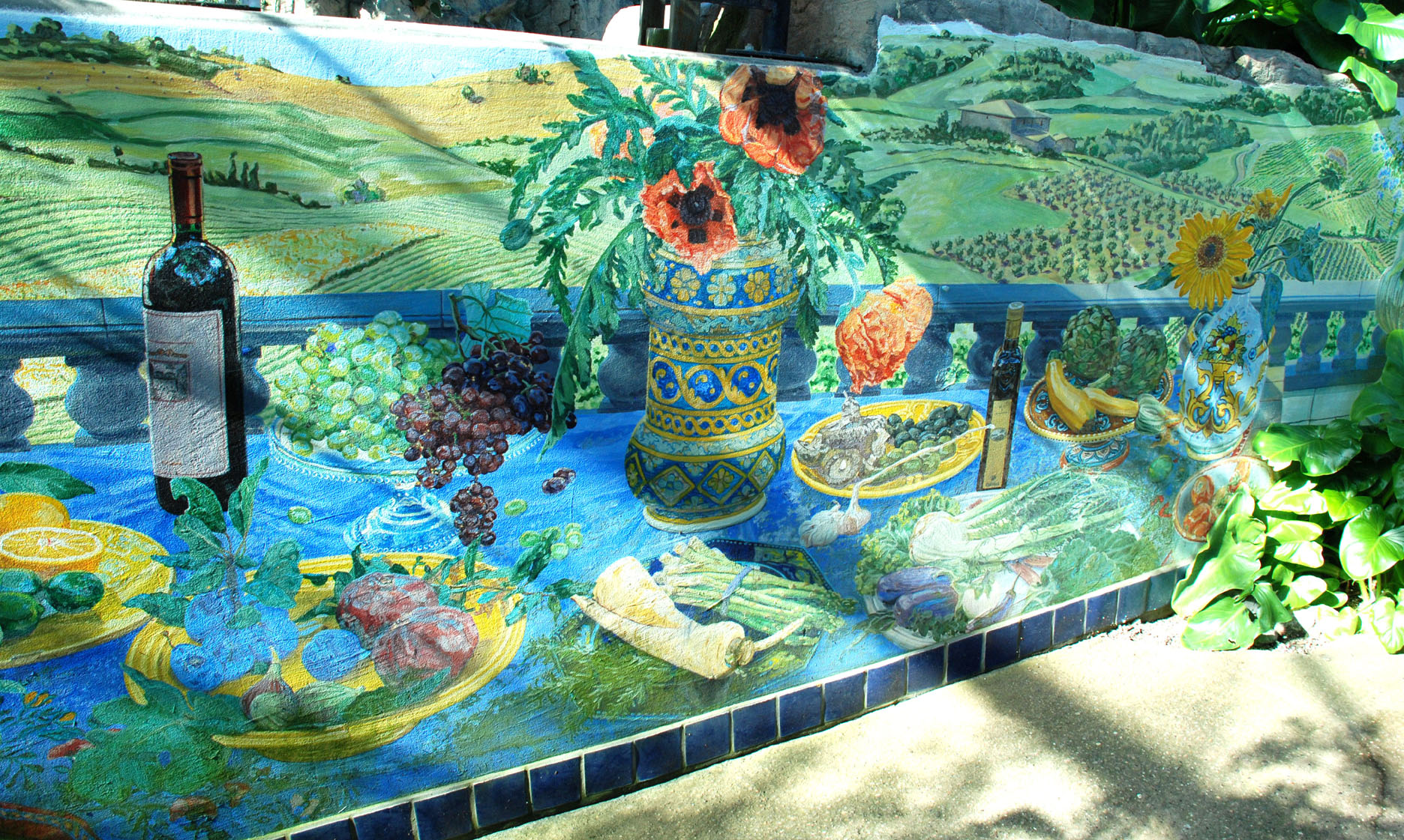 Mediterranean Conservatory Mural in Albuquerque, NM