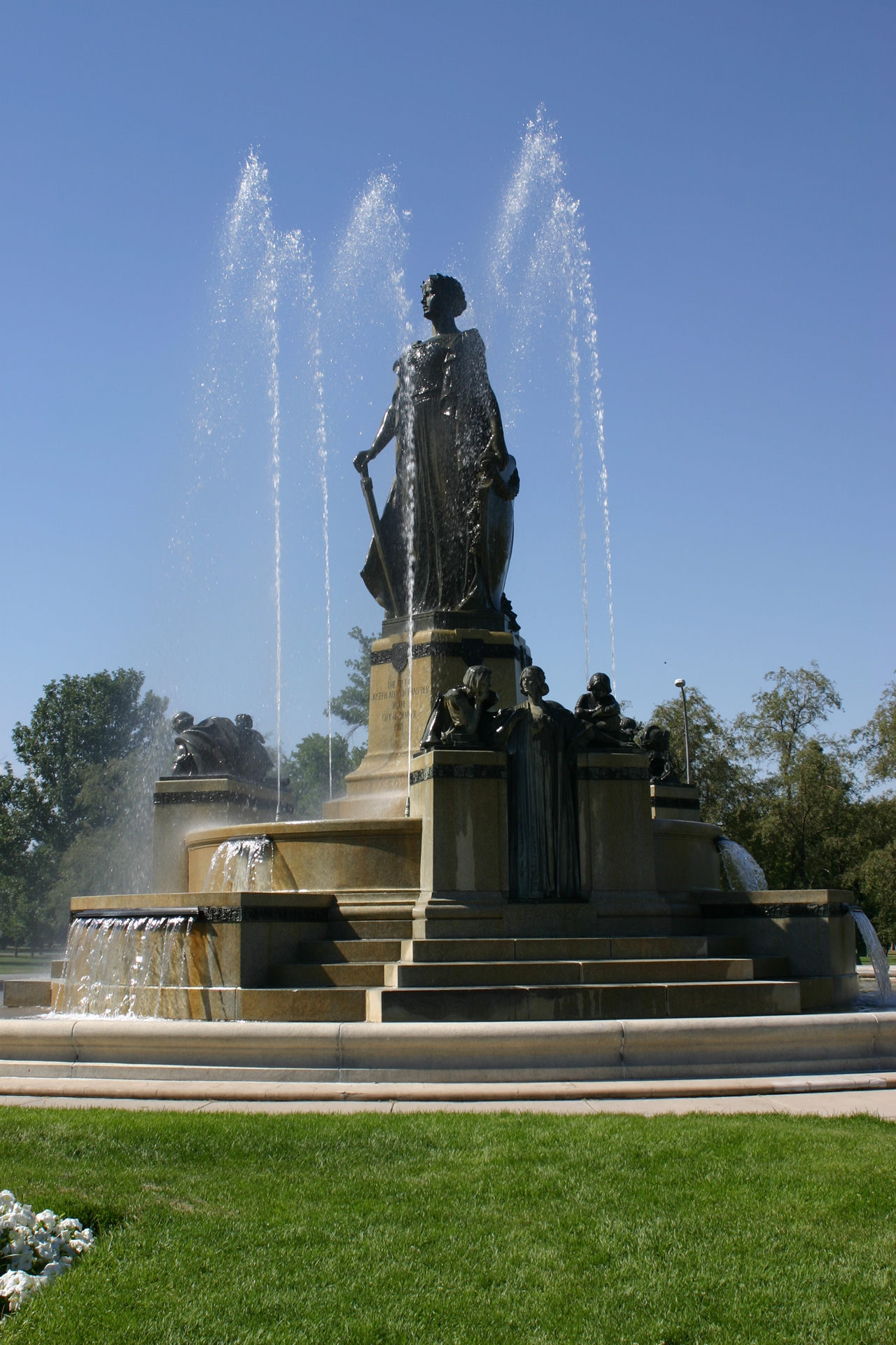 Joseph Addison Thatcher Memorial Fountain in Denver, CO