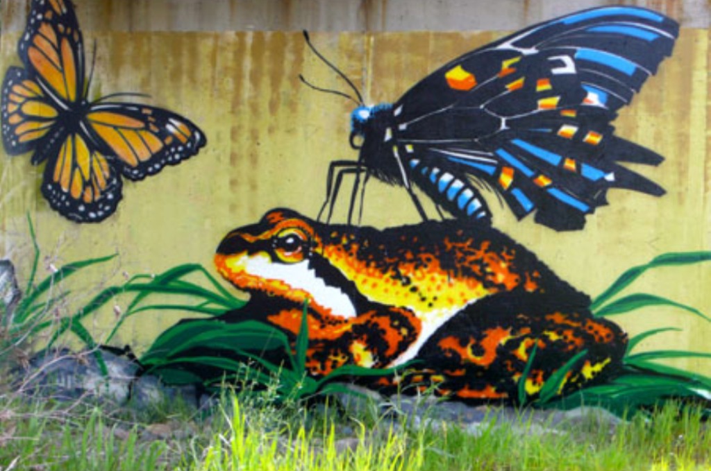 Ceres Bridge Underpass Murals in Chico, CA