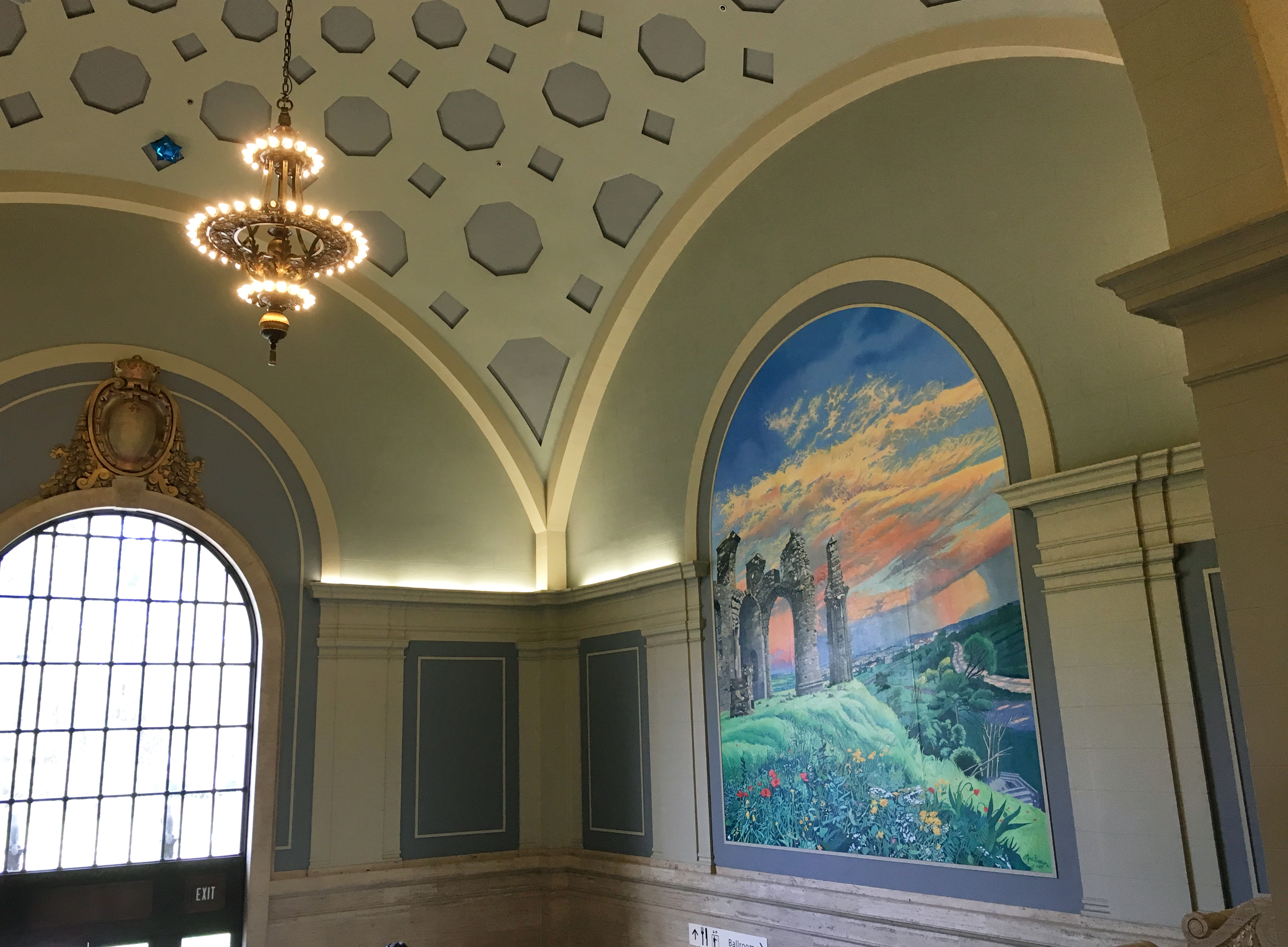 Memorial Union Murals in Corvallis, OR