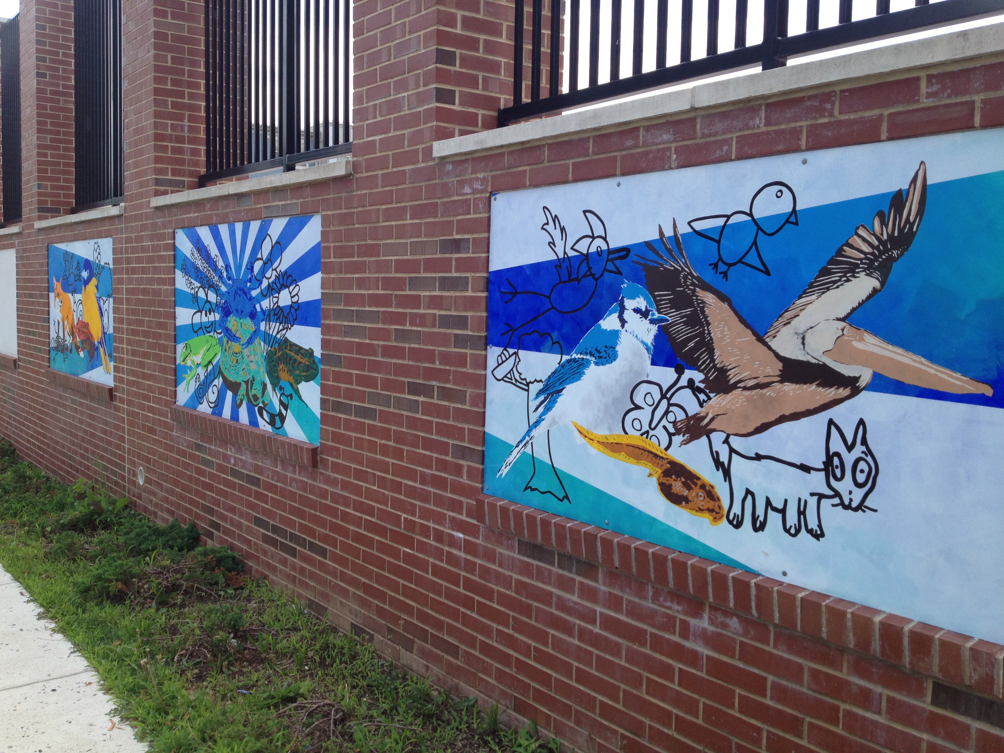 Hyattsville Elementary School Mural in Hyattsville, MD
