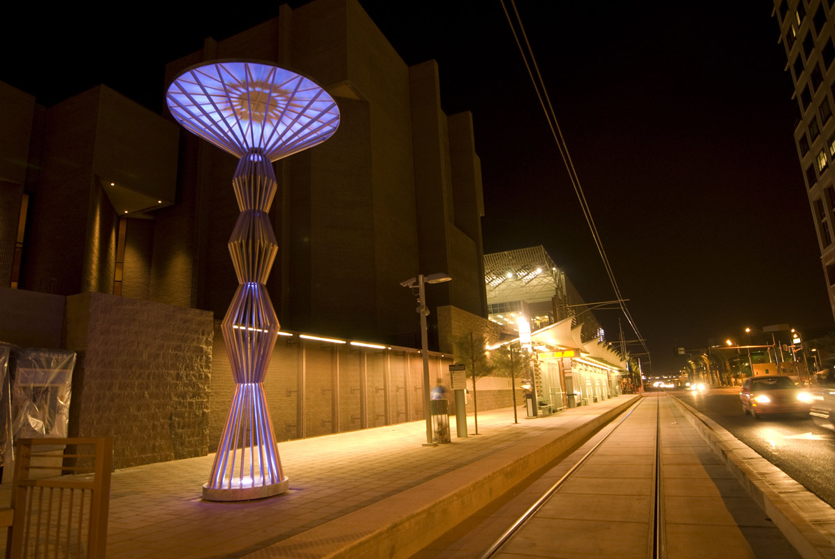 Three Luminous Bodies, Station Beacons in Phoenix, AZ