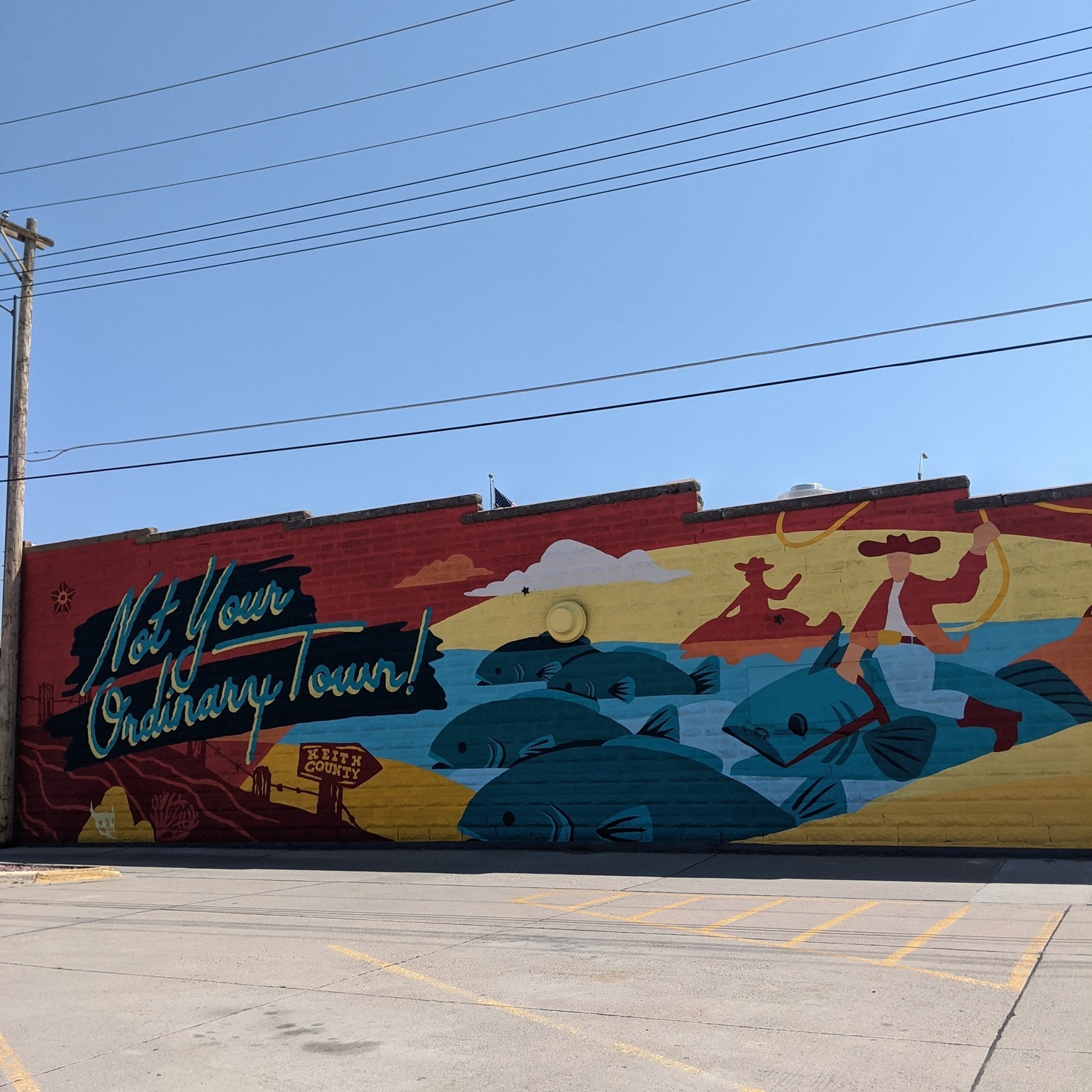 Keith County 2022 Mural Project in Ogallala, NE