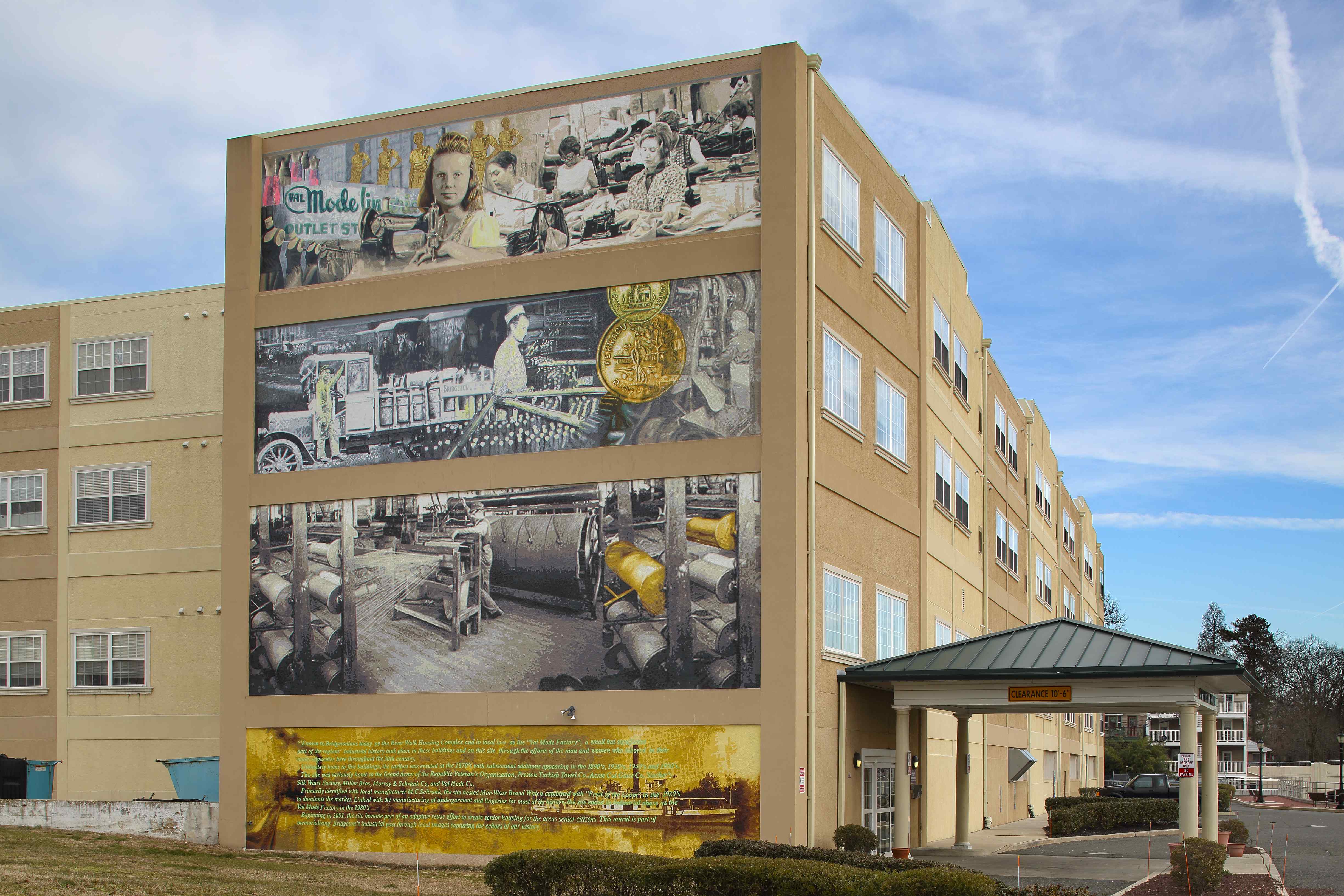 Val Mode Mural in Bridgeton, NJ