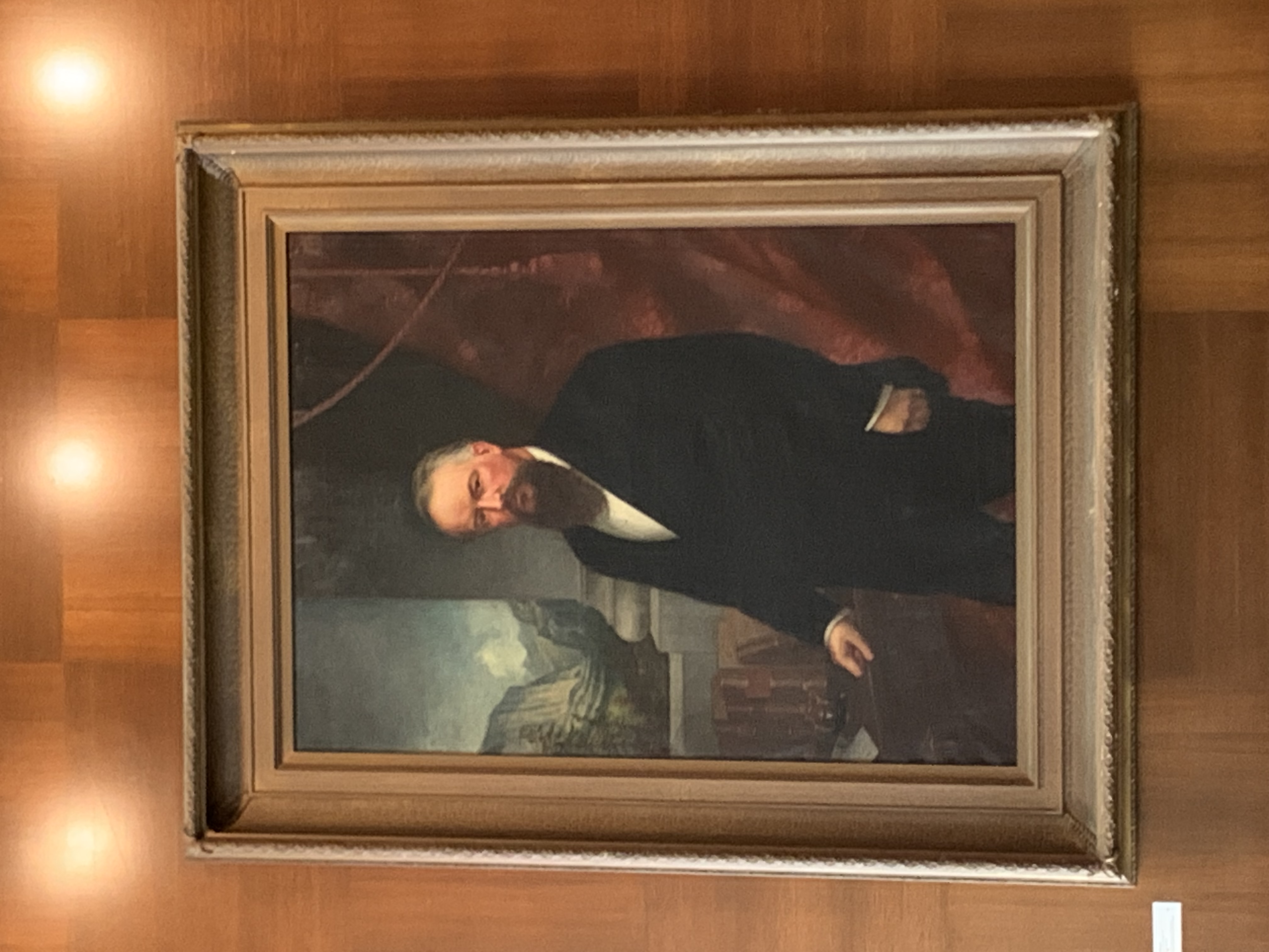 Portrait of Sen. John Percival Jones in Santa Monica, CA