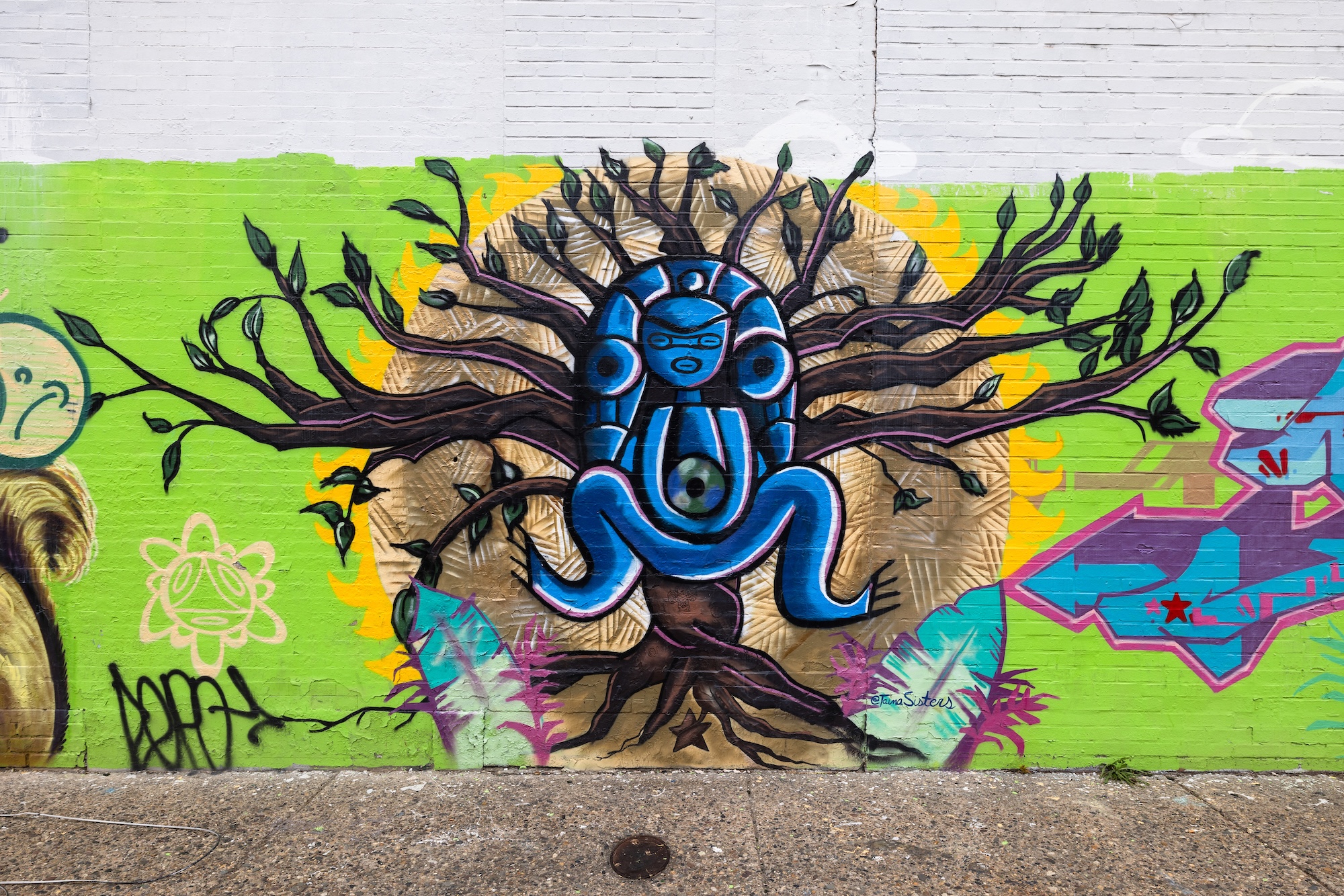 Tree of Life, Taino Emojis and Campesino in Philadelphia, PA
