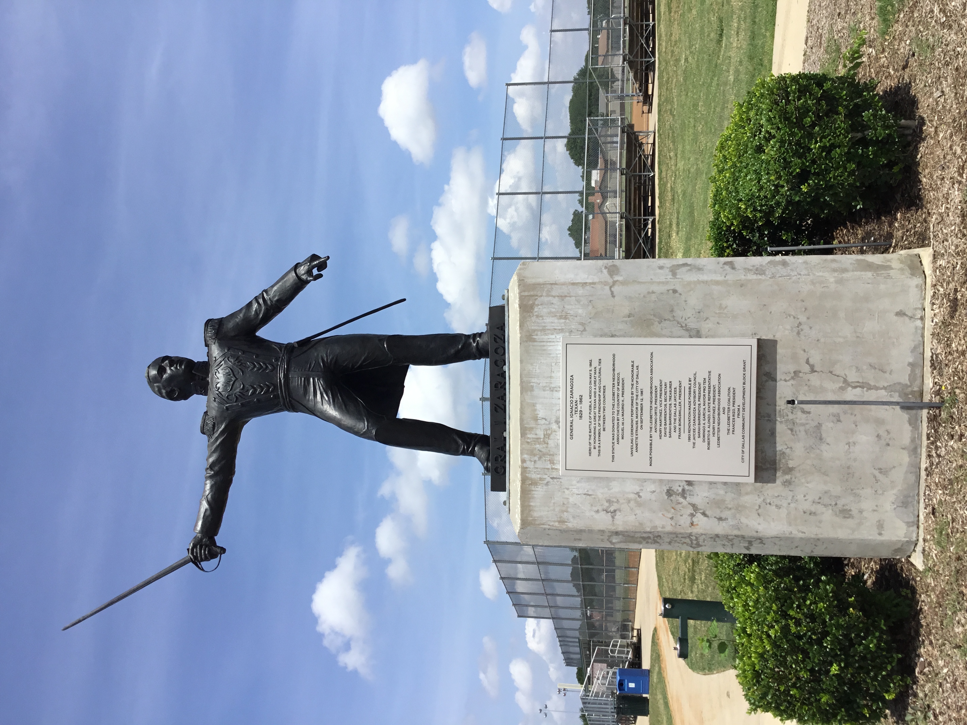 General Ignacio Zaragosa in Dallas, TX